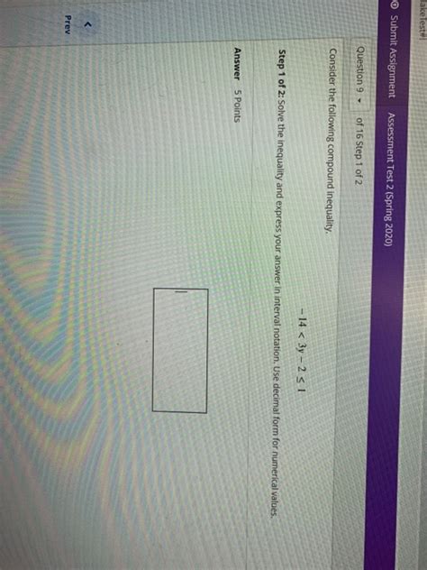 solved submit assignment assessment test 2 spring 2020