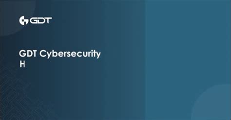Video Gdt General Datatech On Linkedin Cyberdefense