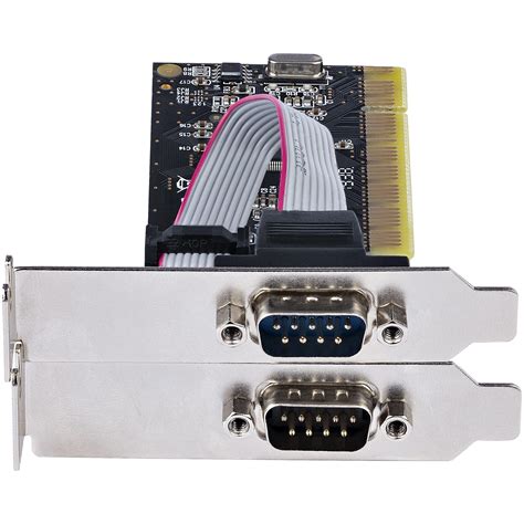 2 Port PCI RS232 Serial Adapter Card PCI Serial Port Expansion Controller Card PCI To Dual