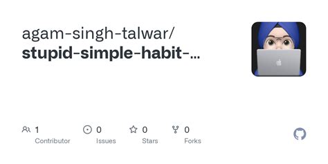 GitHub Agam Singh Talwar Stupid Simple Habit Tracker