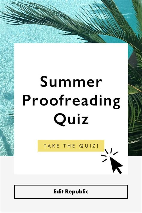 Proofreading Quiz Test Your Skills And Improve Your Career