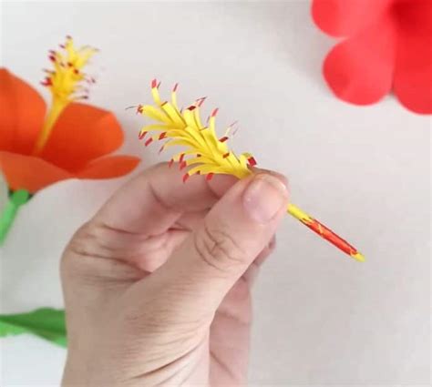 Diy Hibiscus Paper Flower Diy Joy