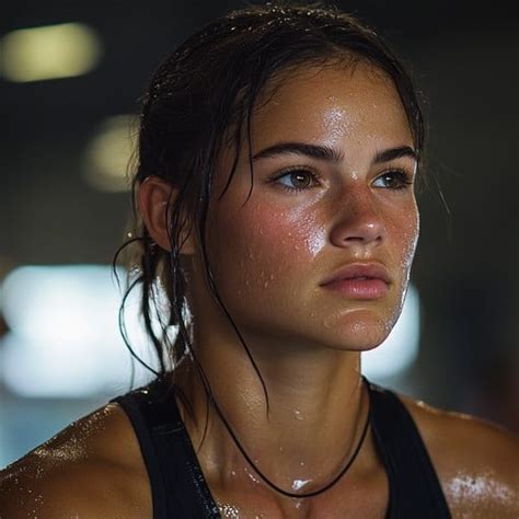 Free Sweaty Workout Moment Image Fitness Gym Woman Download At