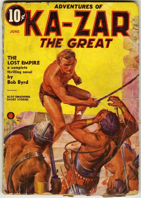Pulpsmiscellaneous Ka Zar 1 3 Group Red Circle 1936 37 Total