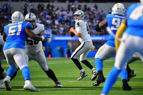 Las Vegas Raiders Los Angeles Chargers Has A Sense Of Urgency Sports