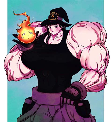 Maki From Fire Force By Mvmconde On Deviantart