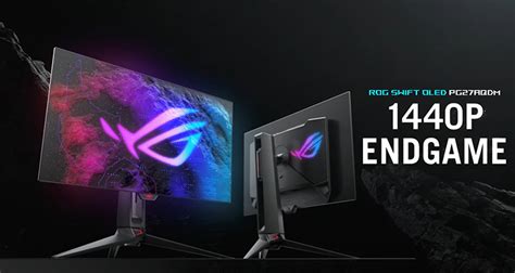Asus Formally Announce Rog Swift Oled Pg27aqdm With 27 1440p Panel And