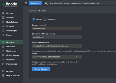 a wordpress site on linode lke