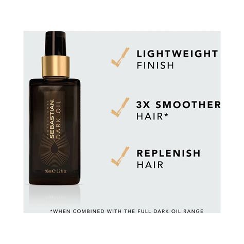 Sebastian Dark Oil Hair Styling Oil 95ml Eklipz