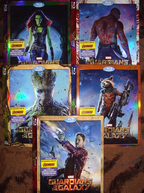 Guardians Of The Galaxy 2d 3d Blu Ray Slipcover Series Walmart