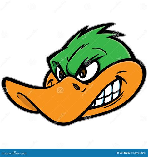 Angry Duck Stock Vector Illustration Of Duck Mallard 53440283