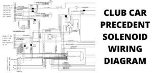 Golf Cart Solenoid Wiring Diagram Club Car Ezgo Yamaha
