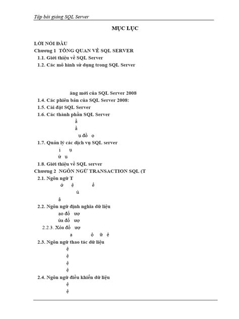 27 Tập Bg Sql Server Pdf