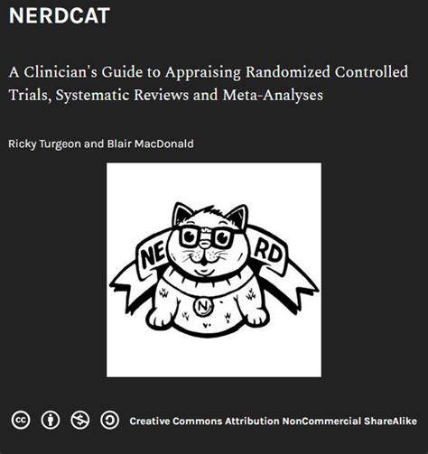 Nerdcat A Clinicians Guide To Appraising Ubc Oer Collection