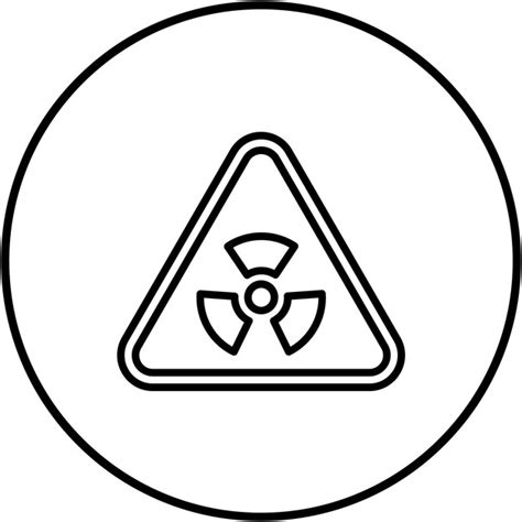 Premium Vector Radiation Symbol Vector Icon Can Be Used For