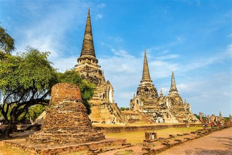 Premium Photo Wat Phra Si Sanphet Temple In The Ayutthaya Historical Park A Unesco World