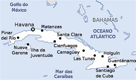 Mapa de Cuba datos interesantes e información sobre el país
