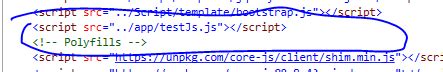 Visual Studio Calling Javascript Function From Typescript Angular Stack Overflow