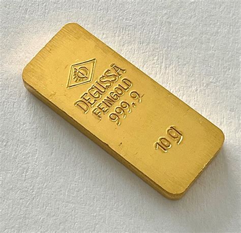10 Grams Gold Degussa Catawiki