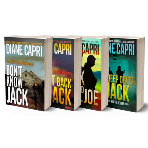 Hunt For Jack Reacher 4 Book Starter Bundle Diane Capri Store