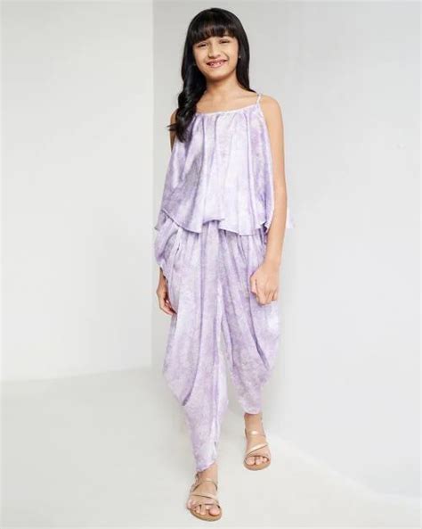 Buy Floral Print Top And Patiala Pants Set Online At Best Prices In India