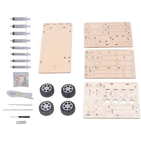 Jouet d excavatrice en bois SONEW Kit de modèle mécanique hydraulique pièces