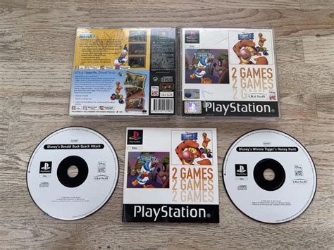 Disney Donald Duck And Tigger Ps1 2 In 1 Bundle Retro Classic Original Complete £14 99 Picclick Uk