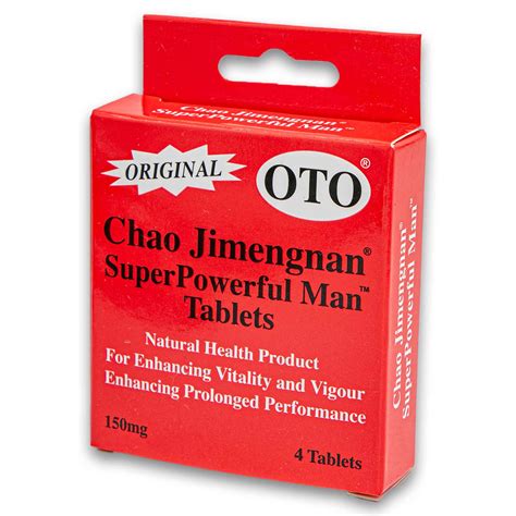 Chao Jimengnan Super Powerful Man Tablet 4 Pack Oto Cosmetic Connection