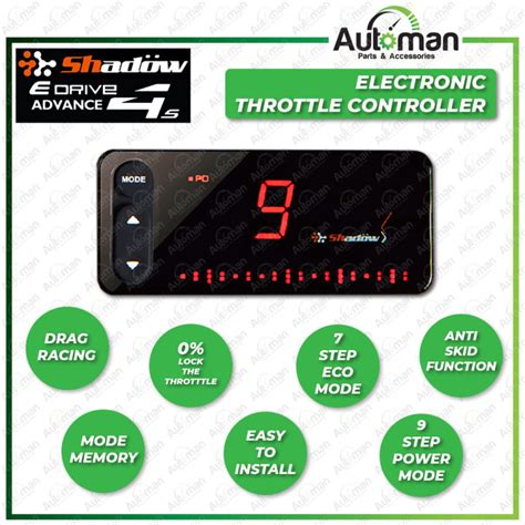 Shadow E Drive Advance 4s Electronic Throttle Controller Lazada