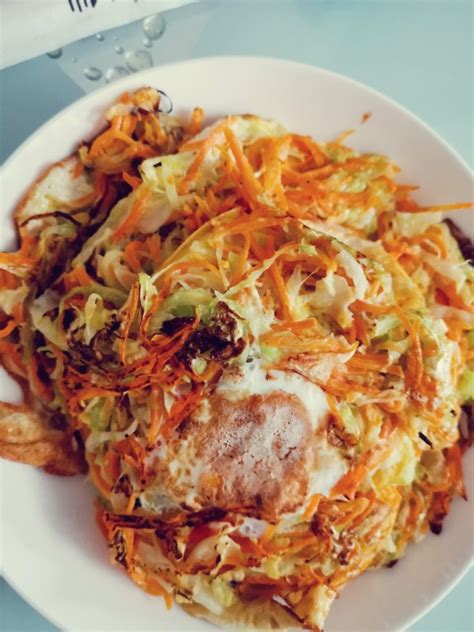【早餐饼（蔬菜鸡蛋饼）图片】宝贝豆天使下厨房