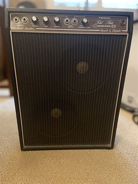 Teisco Checkmate 88 1960s Solid State With Tremolo Reverb