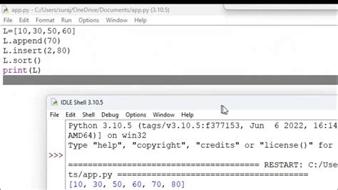 How To Use Sort And Append Function In Pythoncomputerexcelsolution