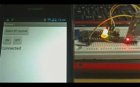 Bluetooth Control Led Arduino Hc05 Mit App Inventor