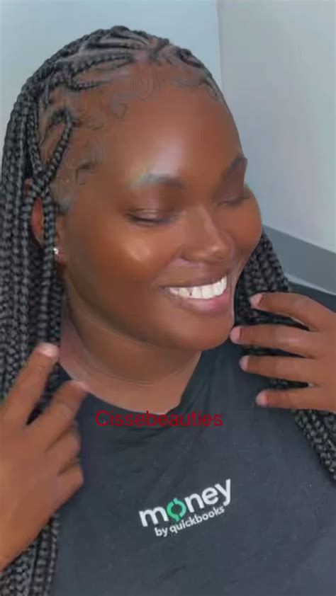 Freestyle Freestyle Fulani Braids Black Women Hairstyles Long Brown