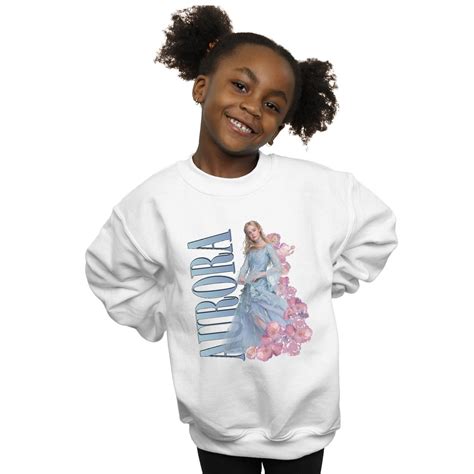 Disney Girls Maleficent Mistress Of Evil Aurora Homage Sweatshirt