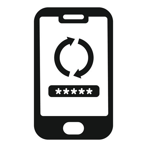 Smartphone Password Recovery Icon Simple Vector Ui Page 14859810 Vector Art At Vecteezy