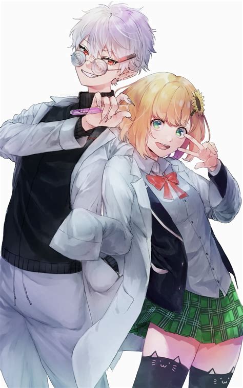 Kuzuha And Honma Himawari Nijisanji And 1 More Drawn By Tokiwotomeru