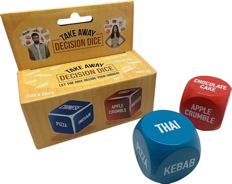 Diabolical Take Away Decision Dice Bigamart