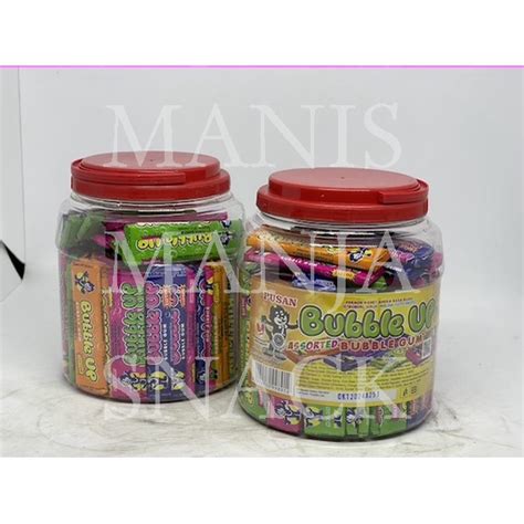 Jual Permen Karet Tattoo Tato Aneka Rasa Buah Bubble Up Assorted