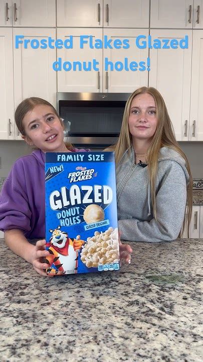 Frosted Flakes Glazed Donut Holes Frostedflakes Cereal Shorts Youtube