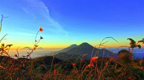 Tren Gaya Foto Gambar Pemandangan Di Gunung