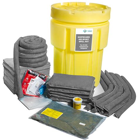 Spill Kit Suitable For Commercial H1h2 Heliports Heliport Supplies