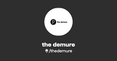 The Demure Instagram Tiktok Linktree