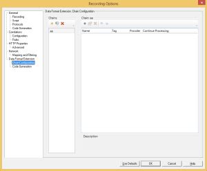 Data Format Extension Chain Configuration SOFTWAREHOUR