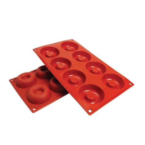 Doughnut Baking Silicone Mould Cavity By Cake Craft Company