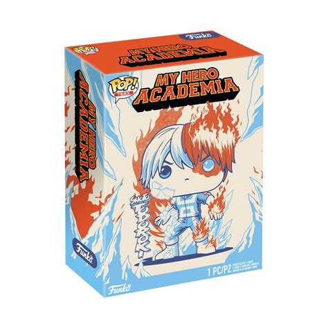 My Hero Academia Todoroki Adult Boxed Pop T Shirt