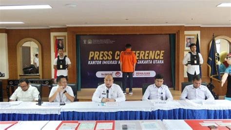 Imigrasi Jakarta Utara Tangkap WNA Di PIK Ternyata Buronan Polisi Cina