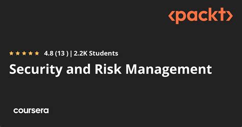 Security And Risk Management Coursera