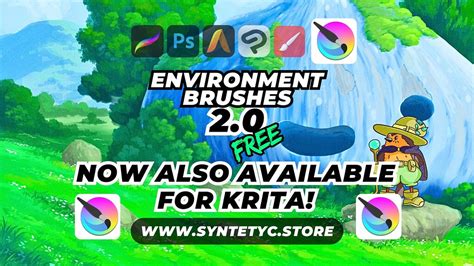 Syntetyc Environment Brushes 20 Resources Krita Artists