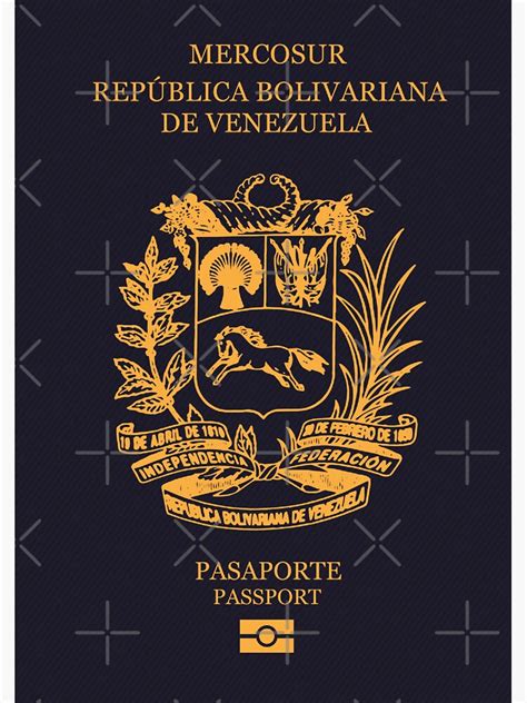 Venezuelan Passport Sticker By Hakvs Redbubble